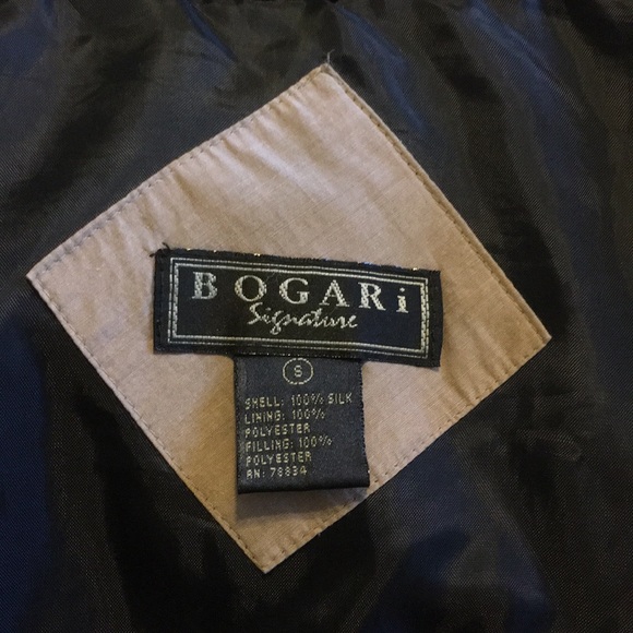 Bogari | Jackets & Coats | Bogari Signature 0 Silk Quilted Car Coat ...
